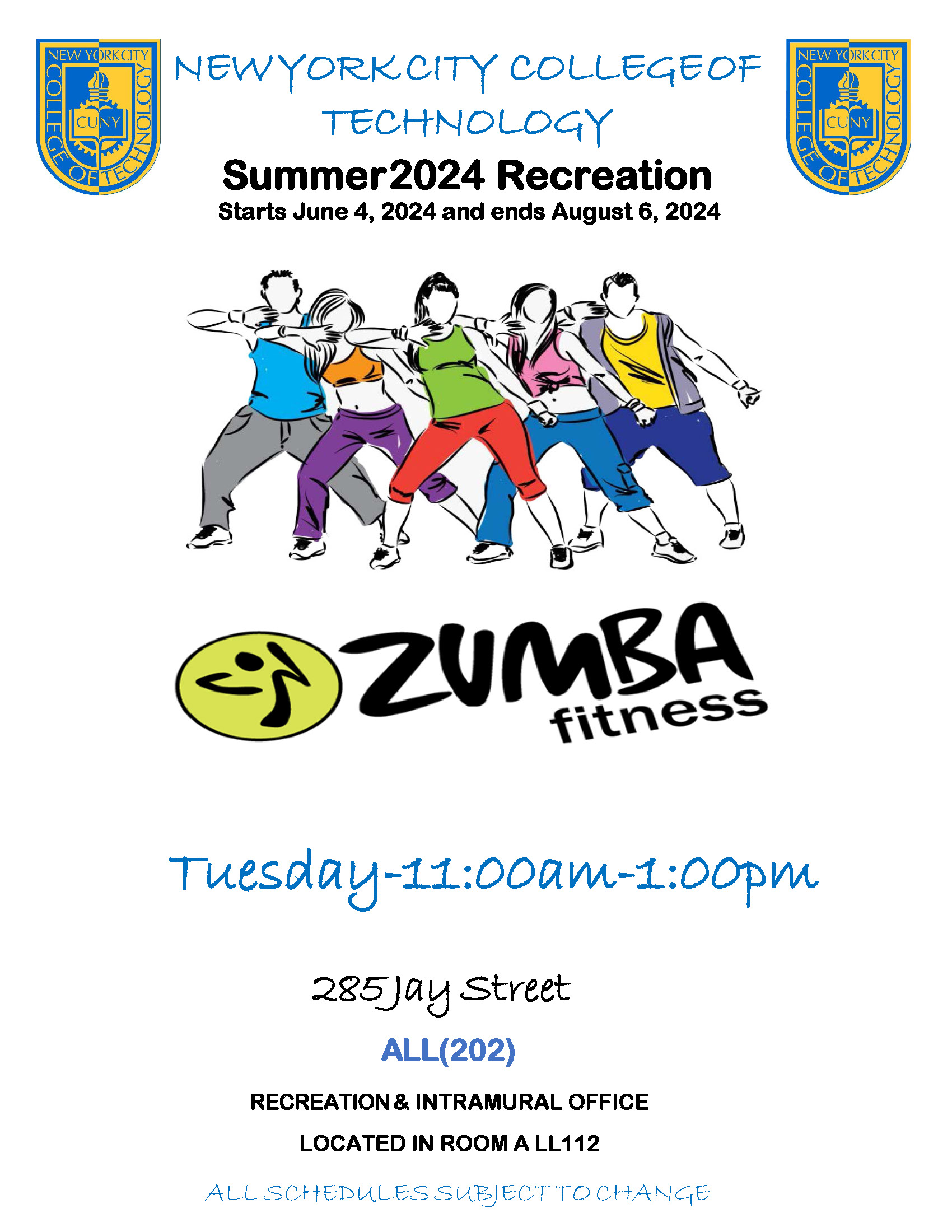 Recreation and Intramural - City Tech