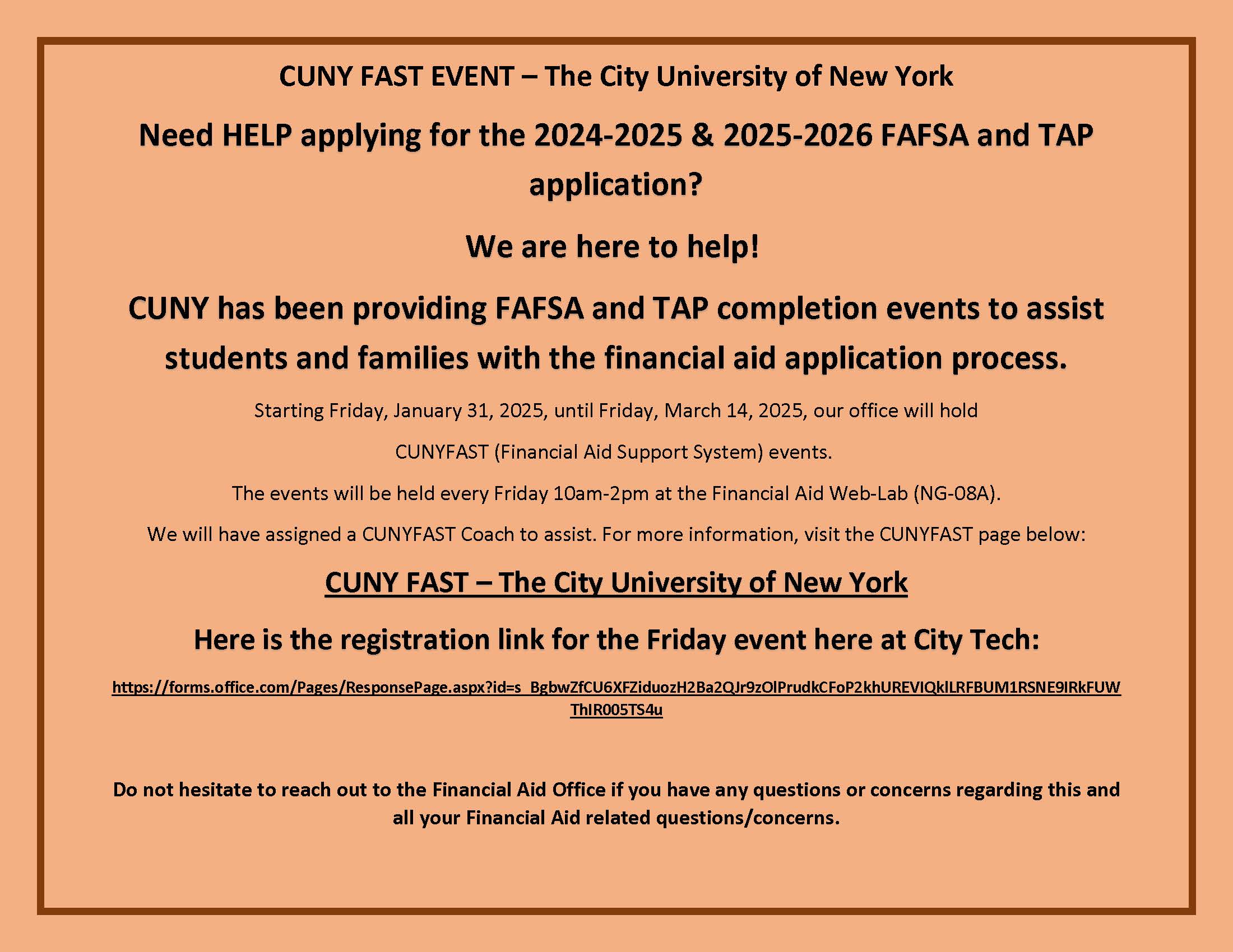 Financial Aid - City Tech